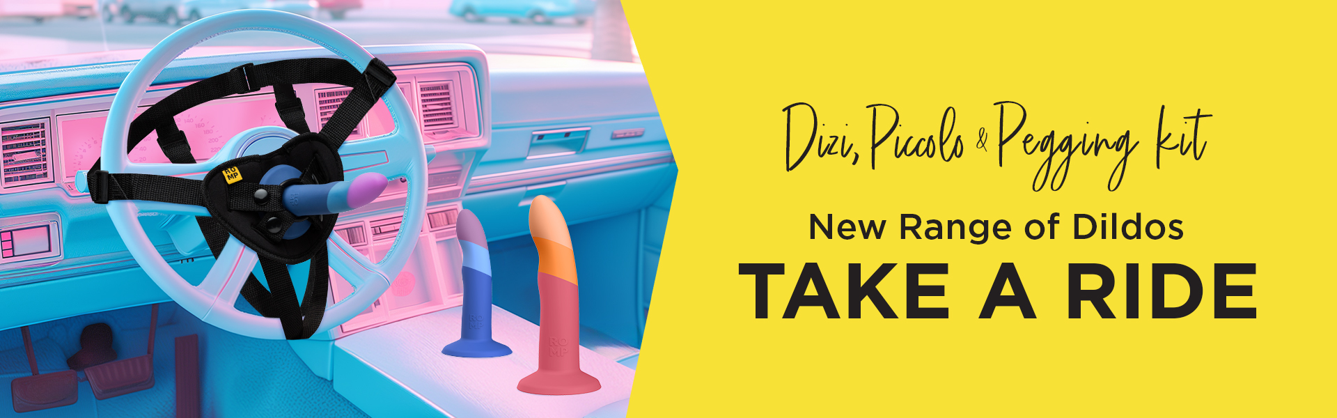 Buy our toys online | Discreet Delivery | ROMP